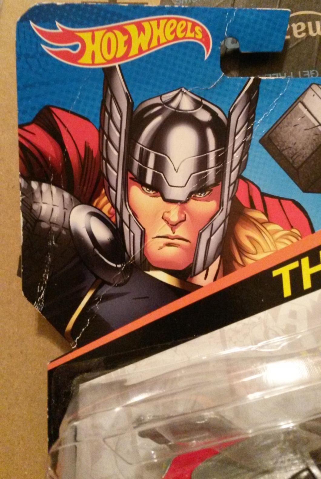Amazon.com: Hot Wheels, Marvel Character Car, Thor #3 : Toys & Games