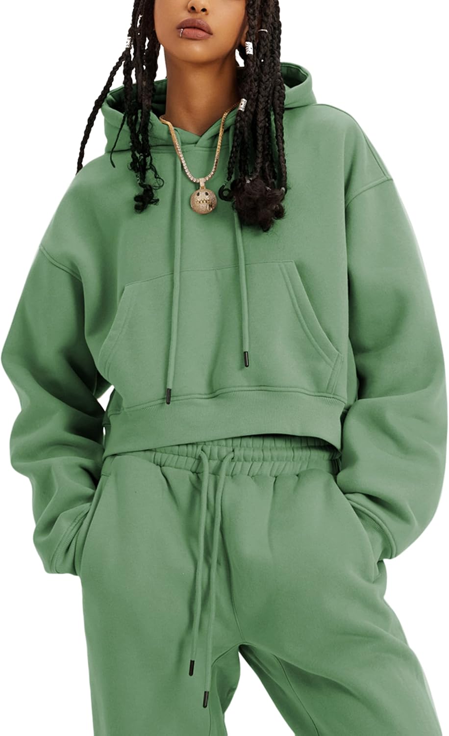 Amazon.com: UANEO Women 2 Piece Outfits Sweatsuit Hoodie Sweatshirt ...