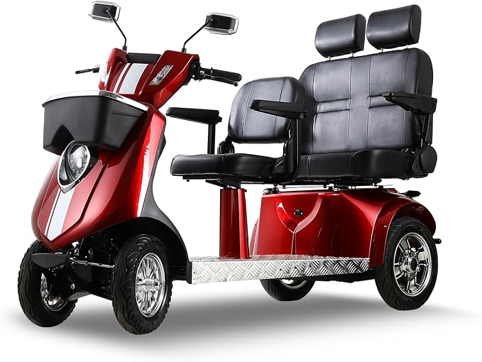 Amazon.com: WIILAYOK Heavy Duty 4 Wheels Mobility Scooter, All Terrain ...