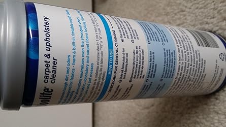 Amazon.com: Woolite Carpet & Upholstery Foam Cleaner with Fabric-Safe ...
