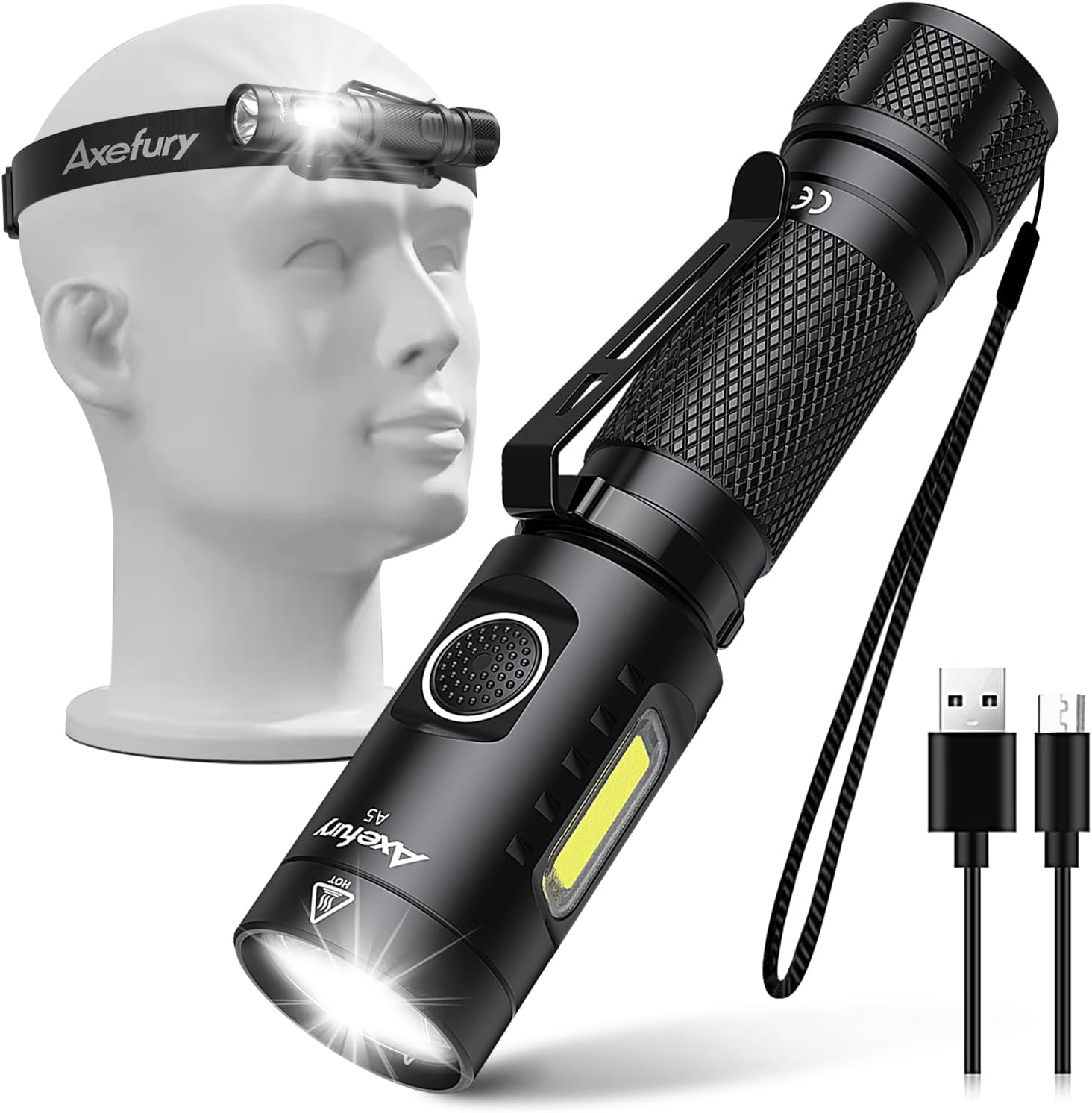 Fenix WT16R 300 Lumen rechargeable magnetic base Handheld flashlight ...