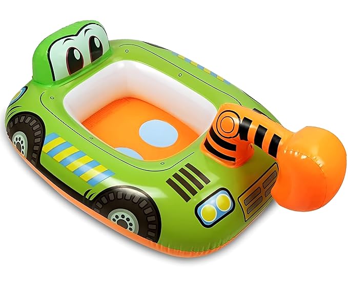 Toyshine Inflatable Excavator Theme Swimming Pool Tub Tube Water Play ...