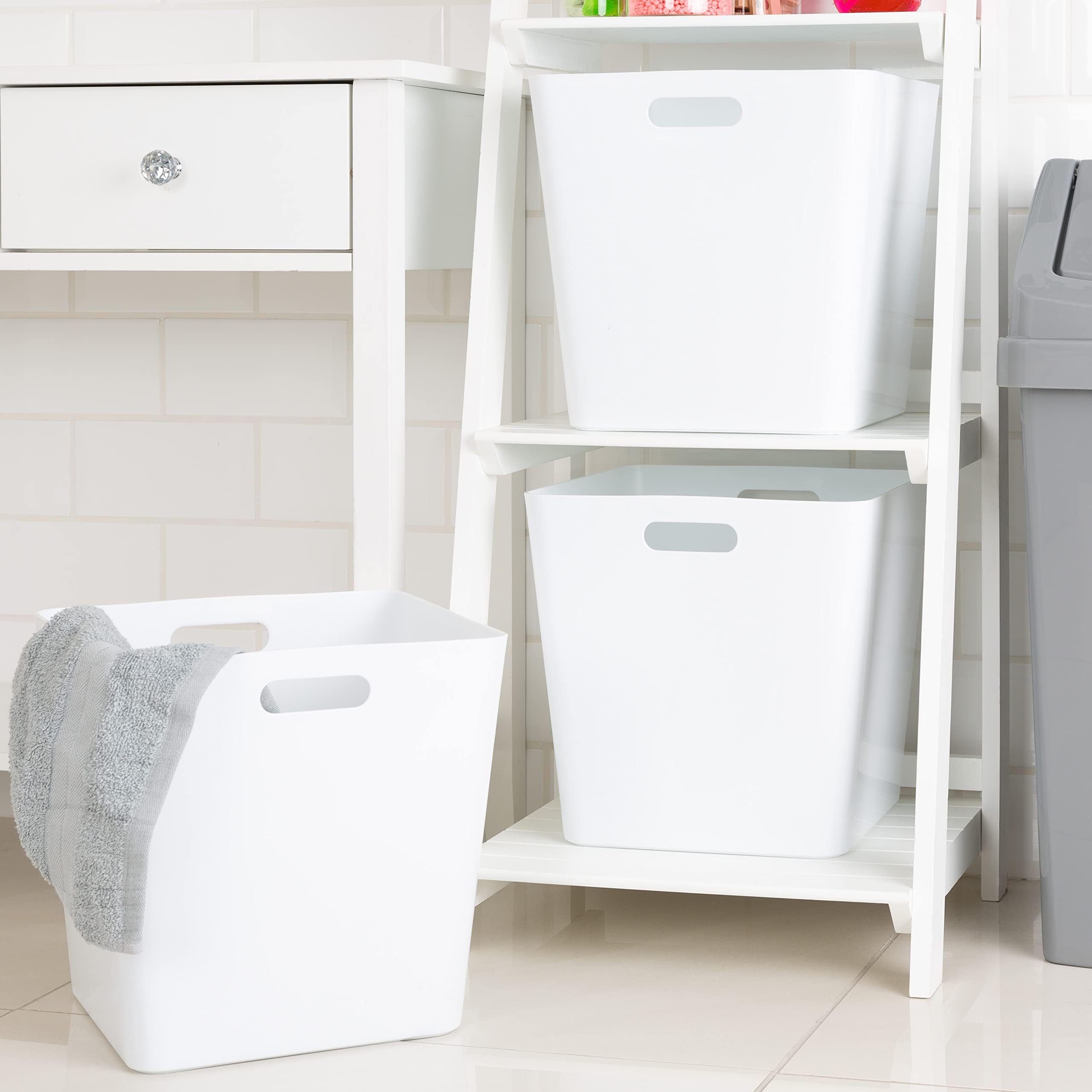 Curver My Style 196862 Storage Box Rattan Effect Large 25L Cream ...