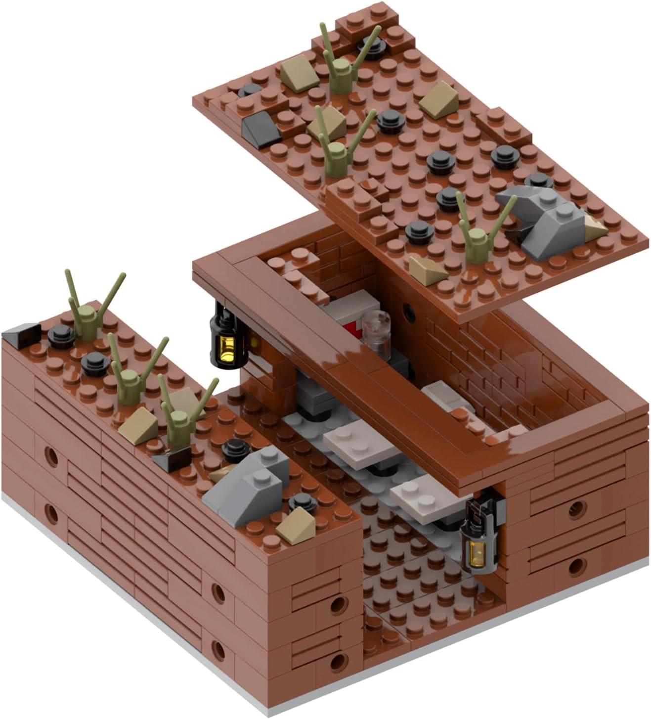 Amazon.com: MOOXI WW2 Medical Point Military Building Block Set(237PCS ...