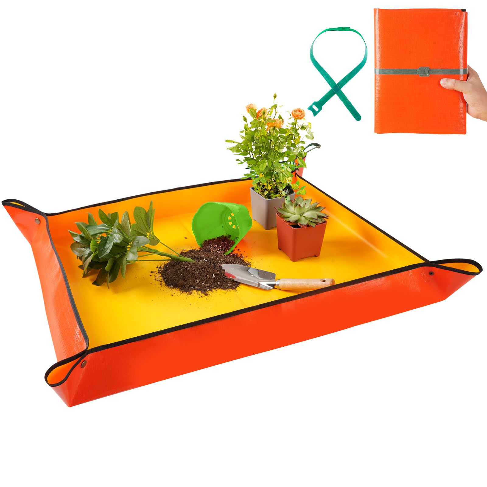 Amazon.com : Large Repotting Mat for House Plants Transplanting ...