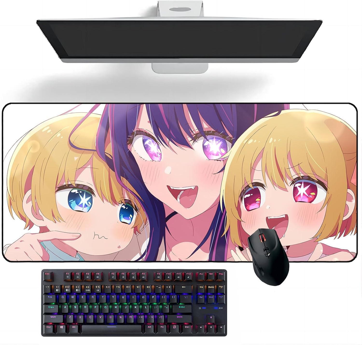 Amazon.com: ZEKYGPP Anime Mouse pad 【OSHI NO KO】 Anime Mouse Pads ...