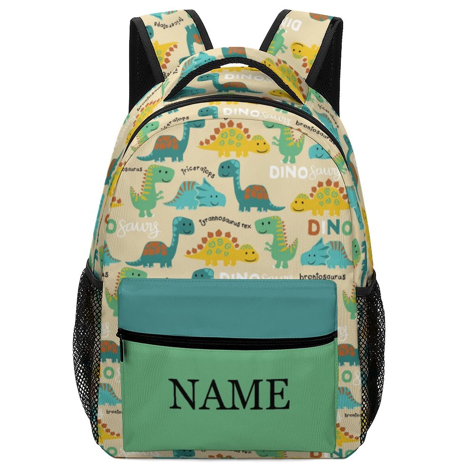 Amazon.com | Aicihert Custom Cute Dinosaur Backpack Personalized Name ...