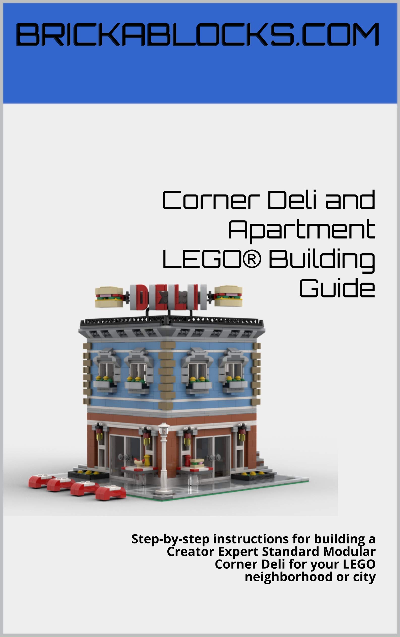 Buy Corner Deli and Apartment Standard Modular LEGO® Building ...