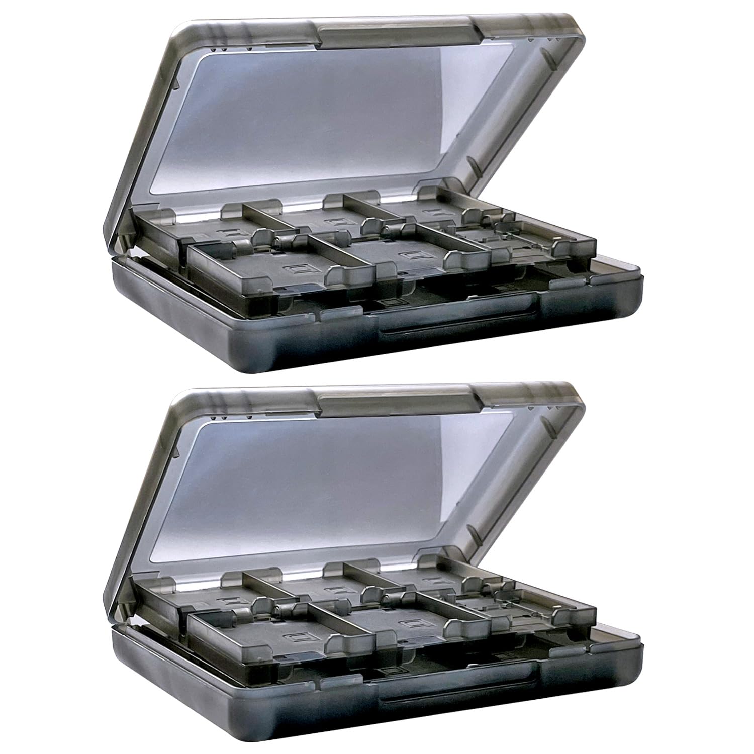 Amazon.com: Sanviatime 2Pcs Game Card Case Holder 28 in 1 Game Memory ...