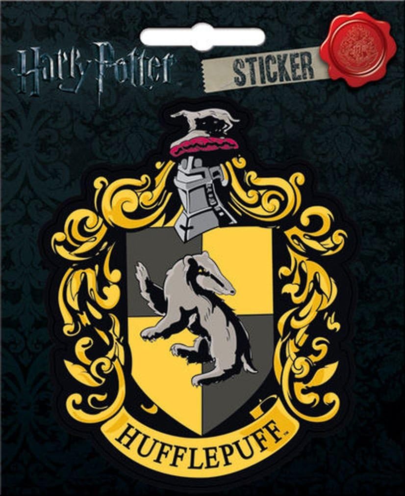 Amazon.com: Ata-Boy Hufflepuff Sticker, Vinyl, Wall, Multi, Harry ...