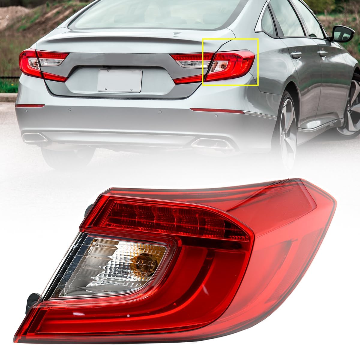 Amazon.com: Duolctrams LED Tail Light Rear Lamp Assembly Compatible for ...