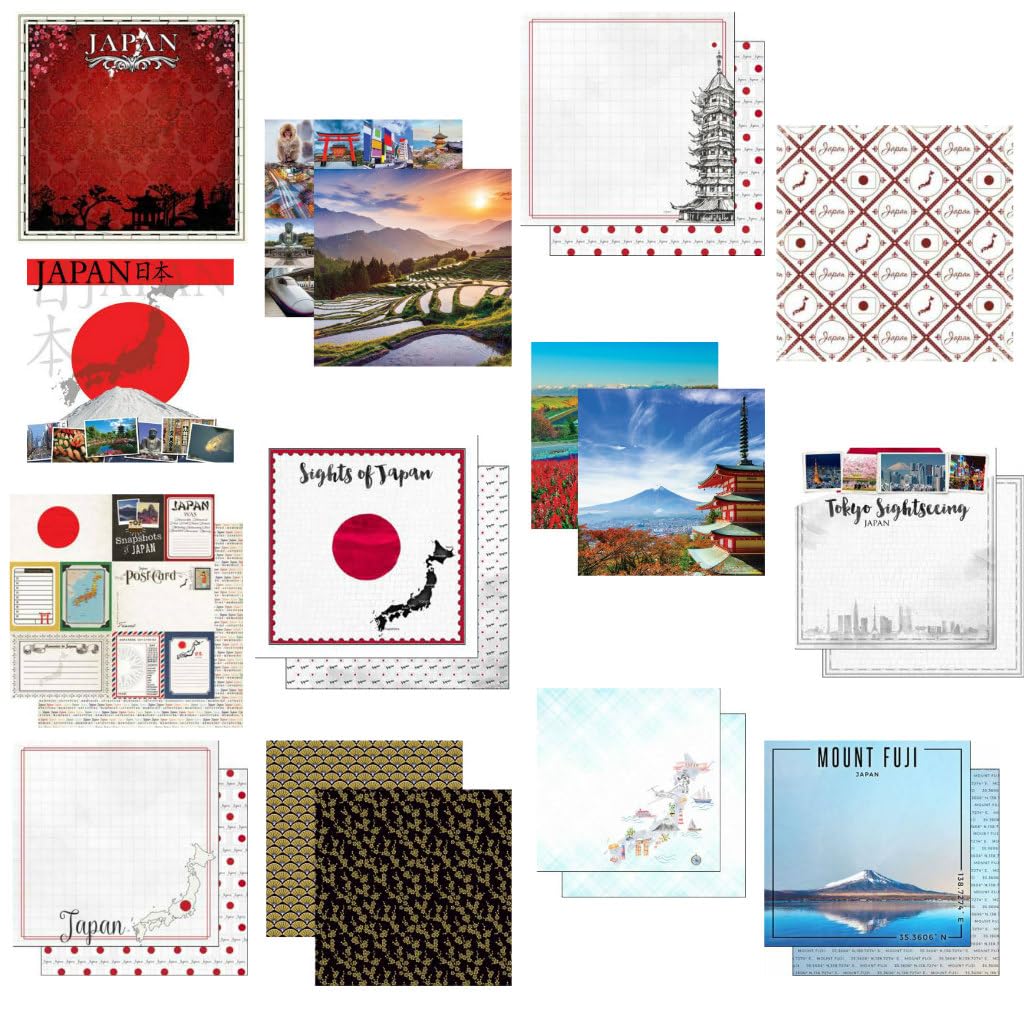 Amazon.com : Custom Bundle - 13 Japan - Tokyo - Travel Vacation Themed ...