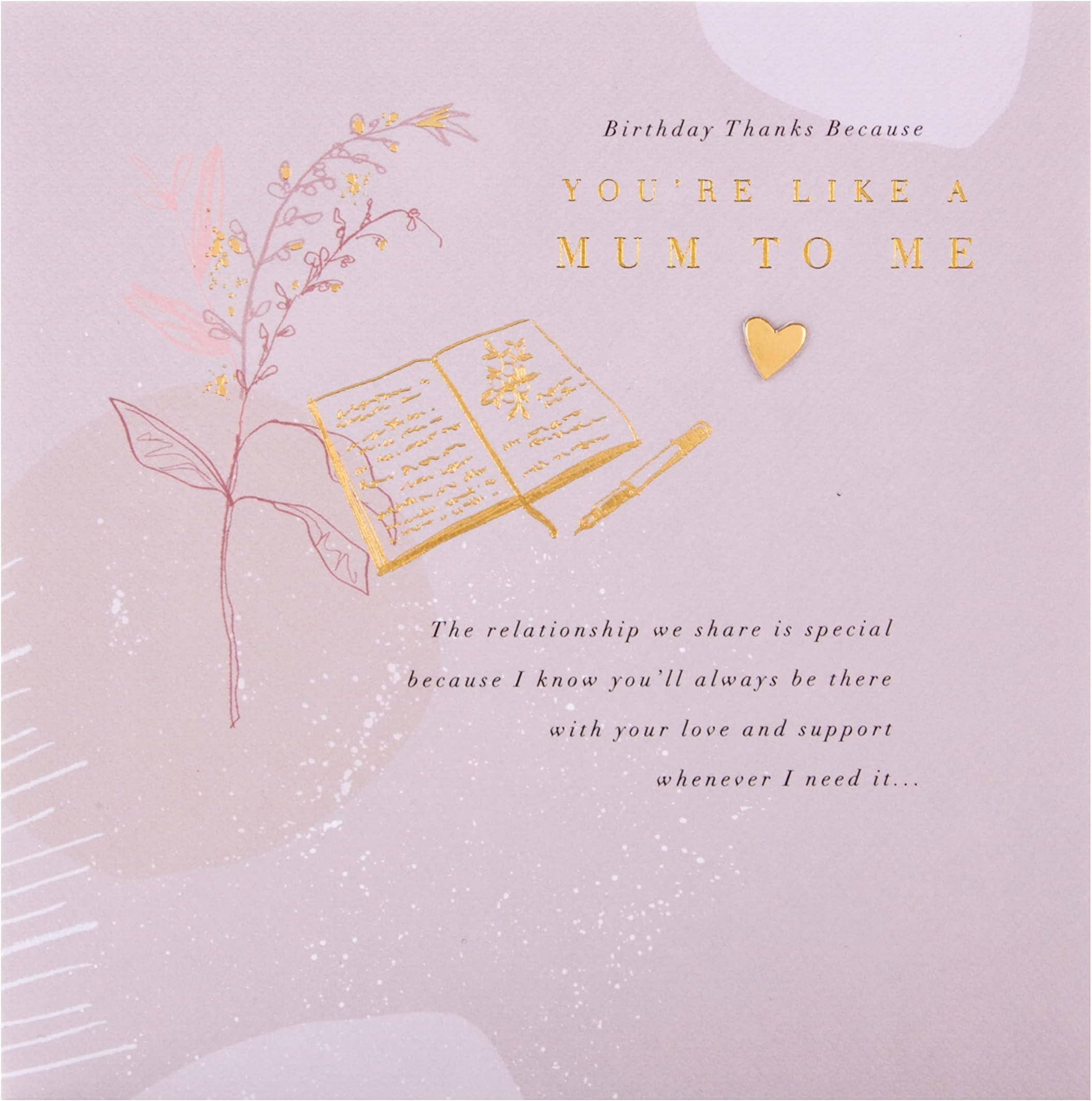 Hallmark Like A Mum Birthday Card - Contemporary Illustrated Design ...