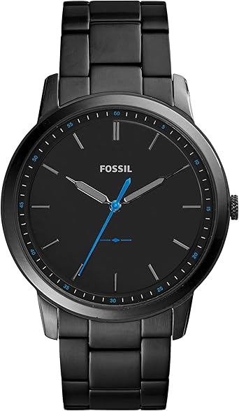 Fossil Men's Minimalist Quartz Stainless Steel Three-Hand Watch, Color ...