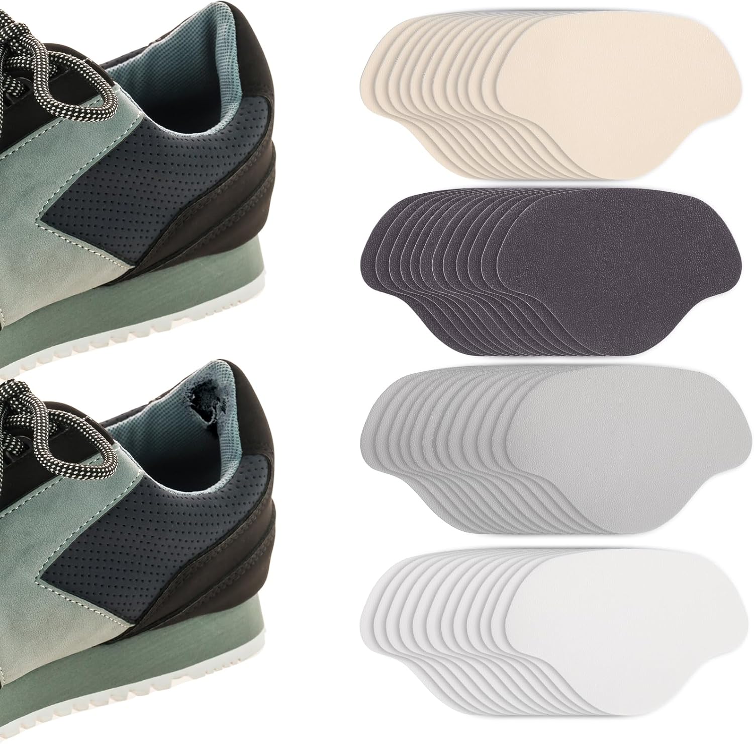 Amazon.com: ElevateTech 24Pcs Sneaker Toe/Heel Prevention Repair ...