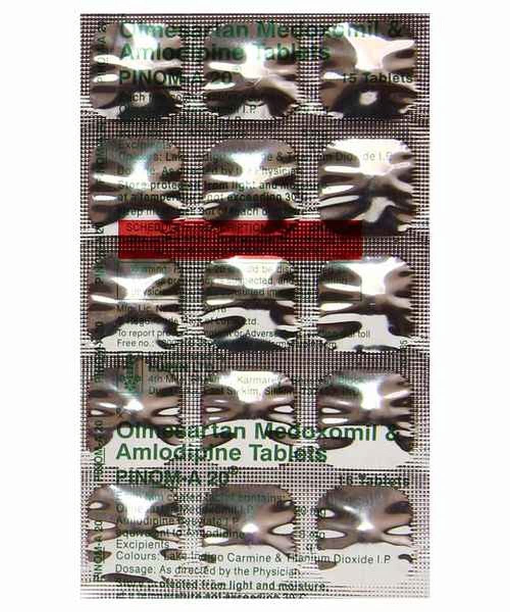PINOM A 20mg - Strip of 15 Tablets : Amazon.in: Health & Personal Care
