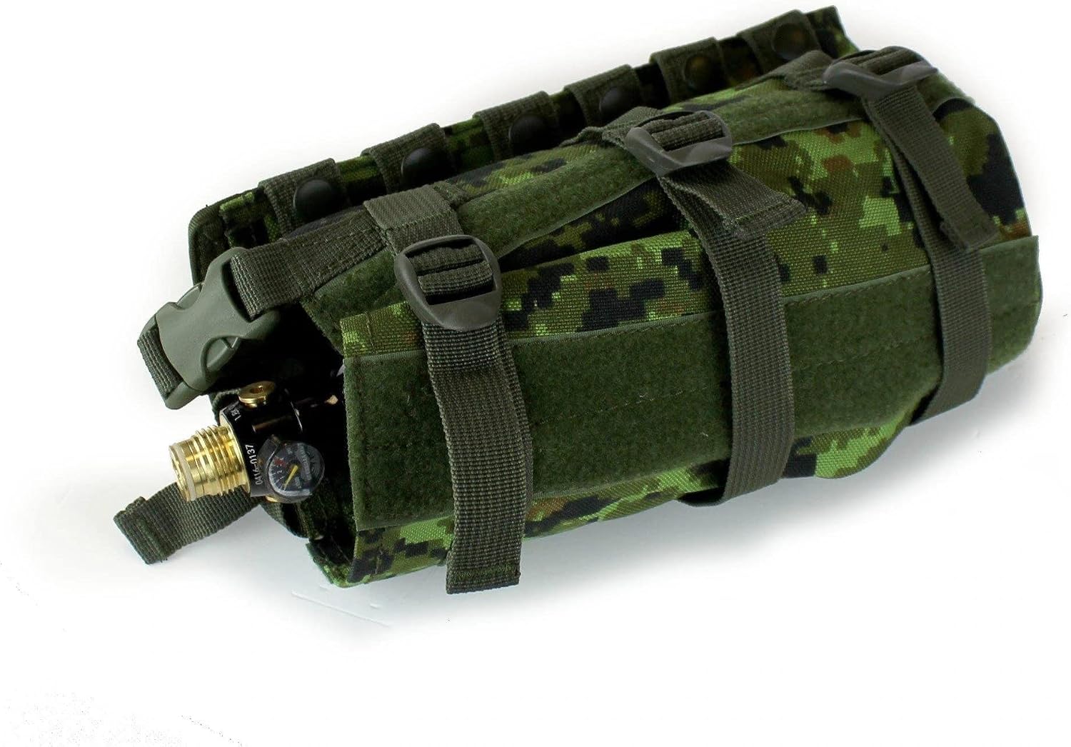 Rap4 MOLLE Horizontal Universal Paintball Airsoft Air Tank Pouch ...