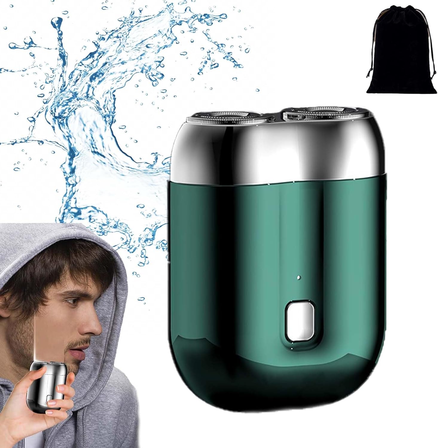 Amazon.com: New Model Mini Dual-Head Electric Shaver, Mini Dual Head ...