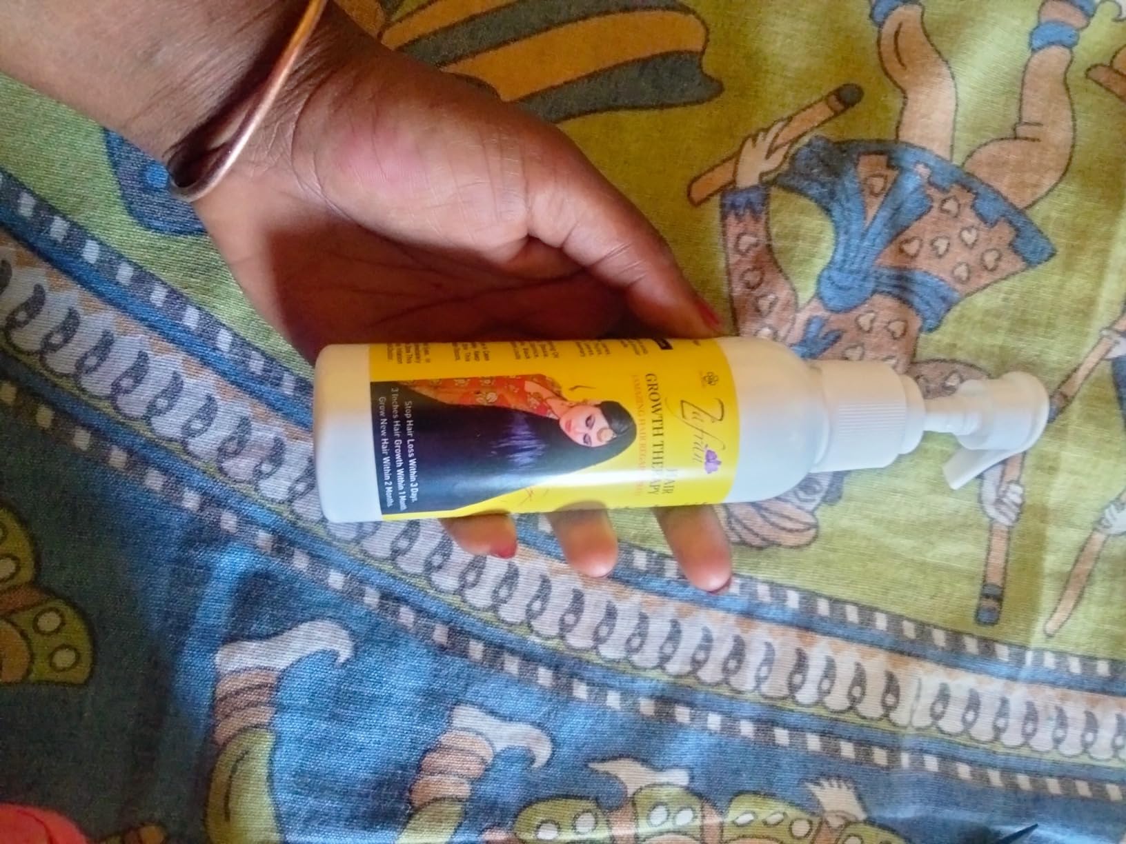 PORBE LUXURIOUS BEAUTY Zafran Hair Growth Therapy Jafran Oil
