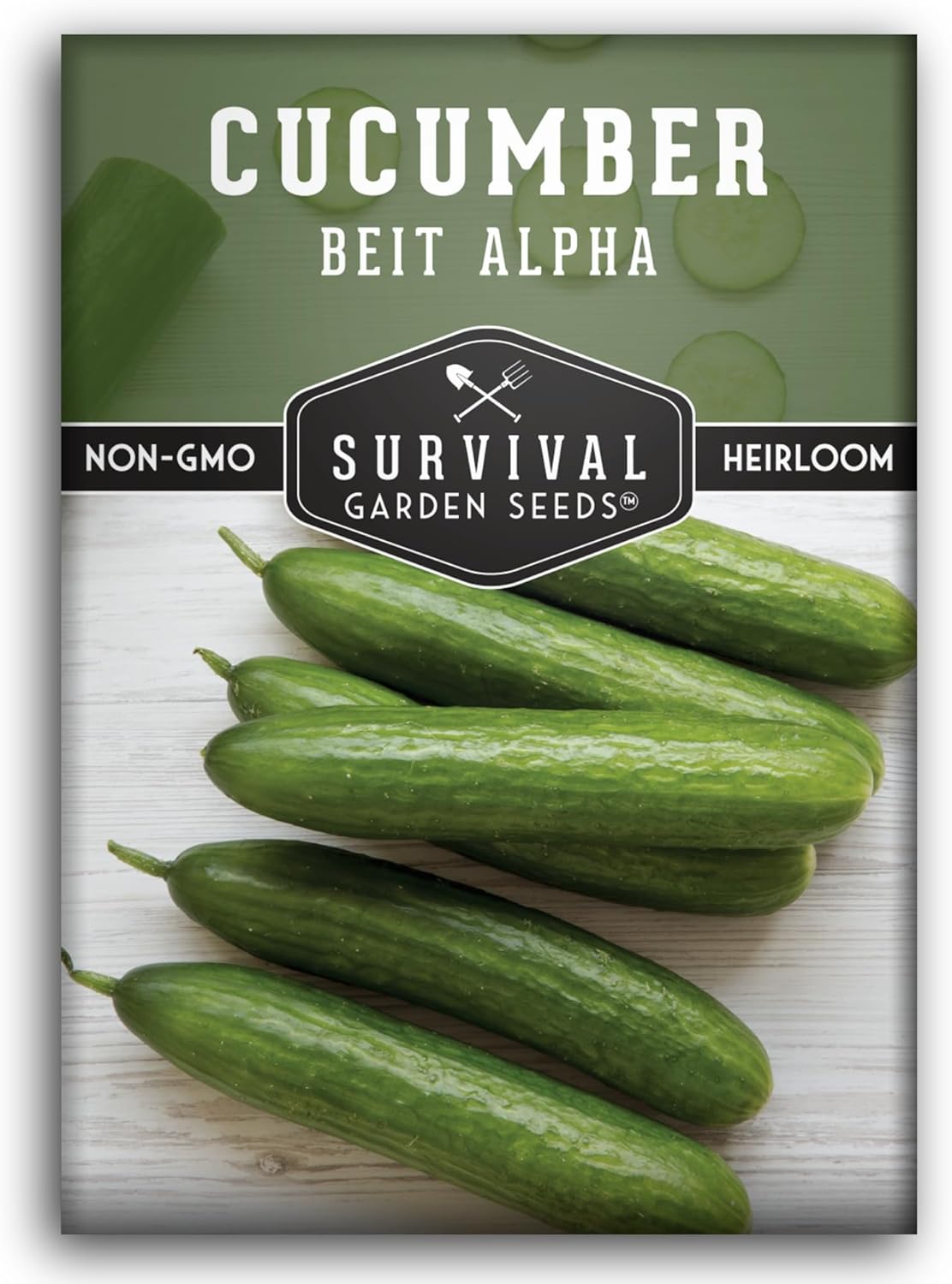 Amazon.com : Beit Alpha Cucumber Seeds for Planting | Crisp Burpless ...