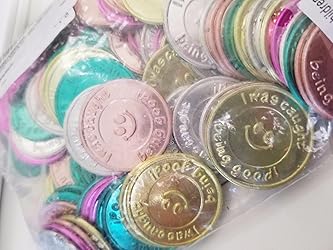 Amazon.com: Caught Being Good Coins - Bulk Set of 144 Tokens ...