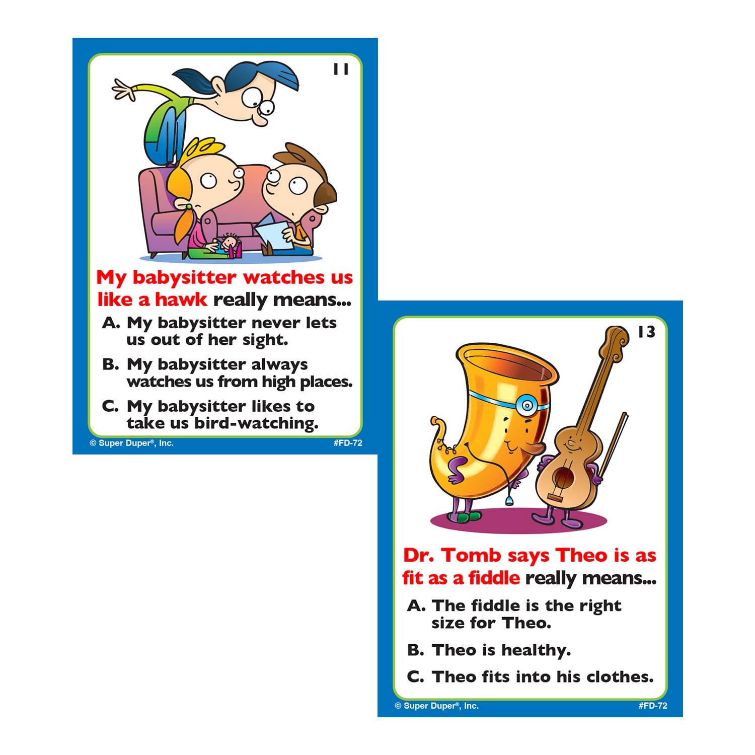 Snapklik.com : Metaphors & Similes Fun Deck Figurative Language Skills ...