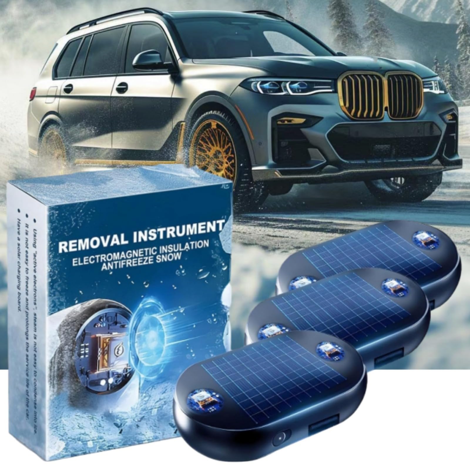 Anti-Freeze Electromagnetic Car Snow Removal Device, Electromagnetic ...