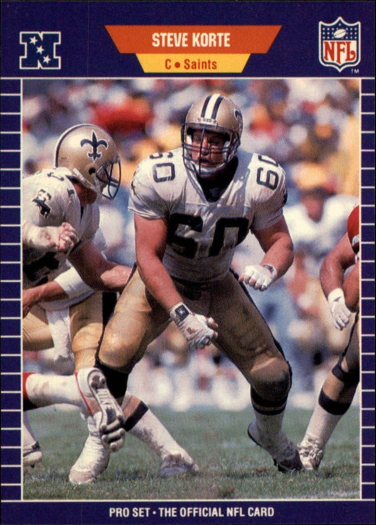 Amazon.com: 1989 Pro Set Football Card #271 Steve Korte : Collectibles ...