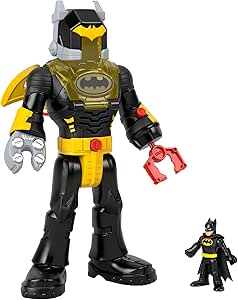 Imaginext DC Super Friends Batman Toys Insider & Exo Suit 12-Inch Robot ...