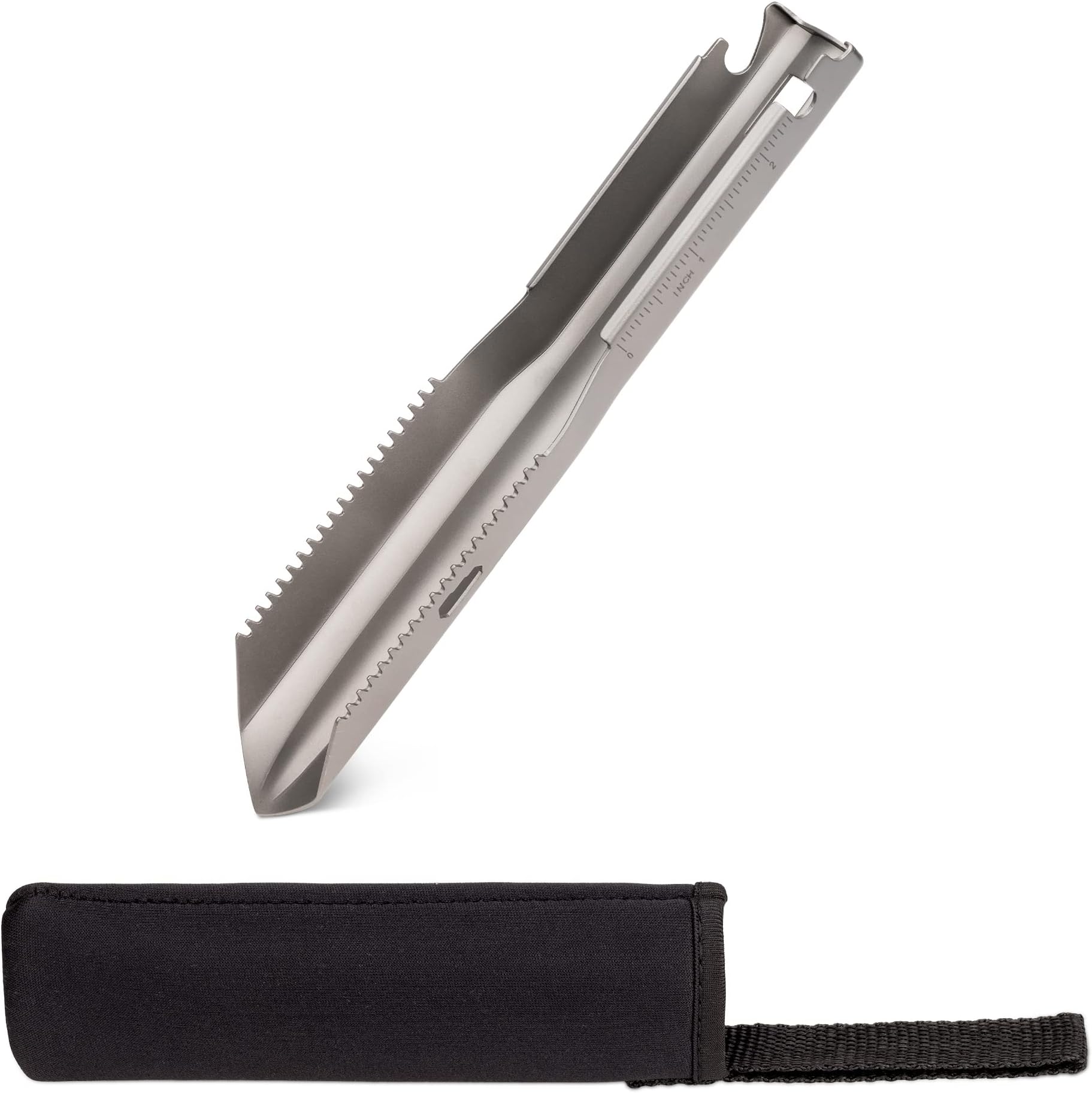 Amazon.com : Navaris Ultralight Titanium Backpacking Shovel ...