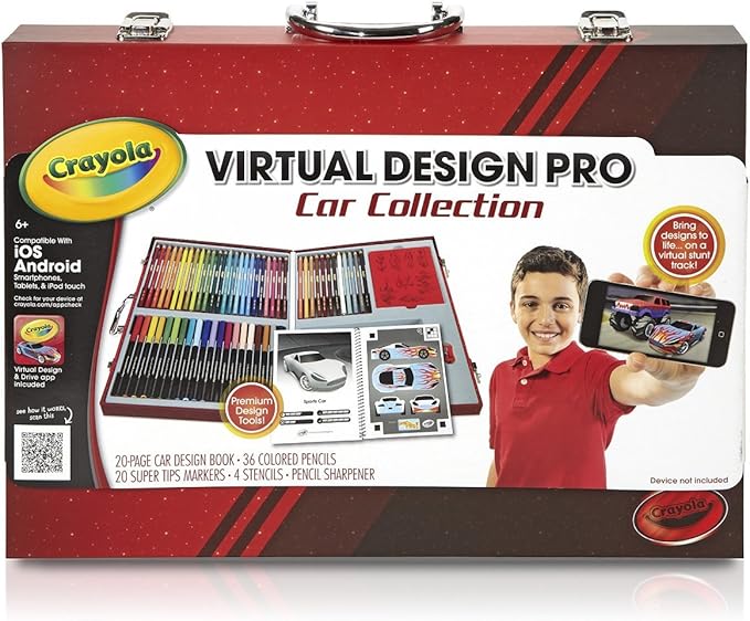 Amazon.com: Crayola Virtual Design Pro-Cars : Toys & Games