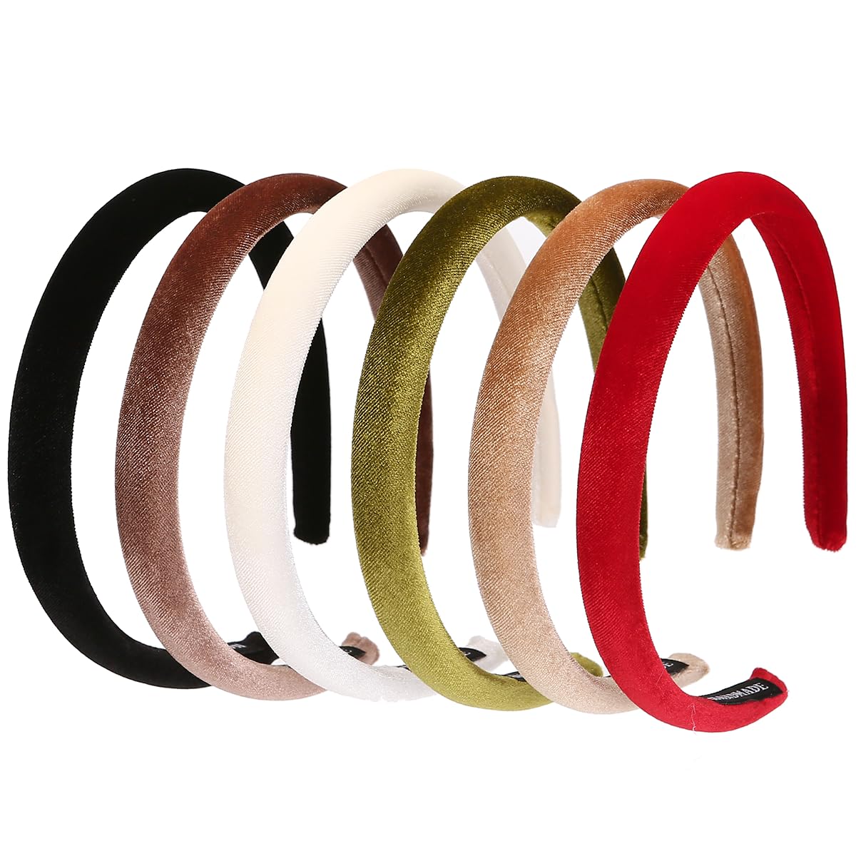 Amazon.com : NARUNING 6Pcs Velvet Headbands Women Hair Head Bands ...