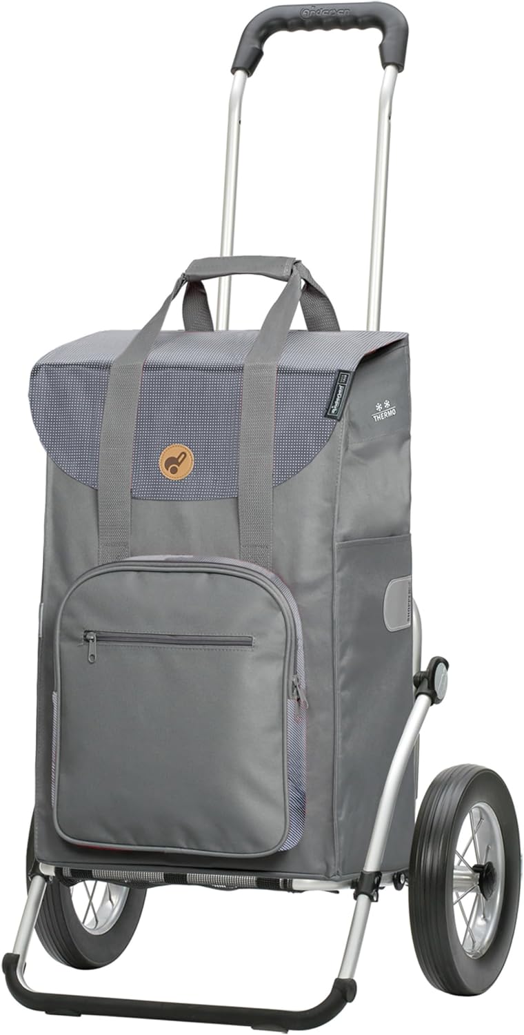 Andersen Royal Aluminium Folding Trolley with Wheels with Metal Spokes ...