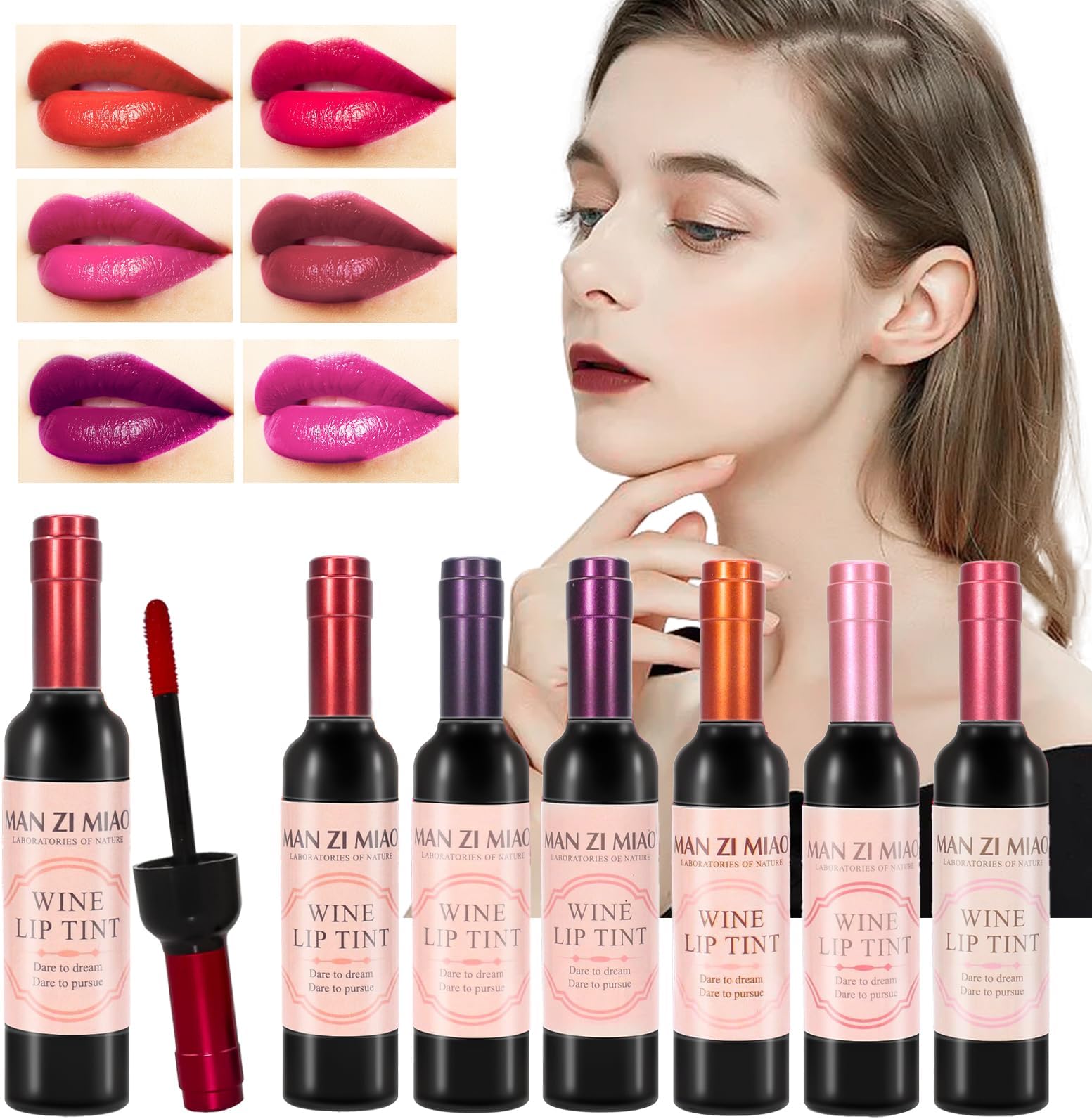 Amazon.com : Wine Not Lip Tint Set of 3 : Beauty & Personal Care