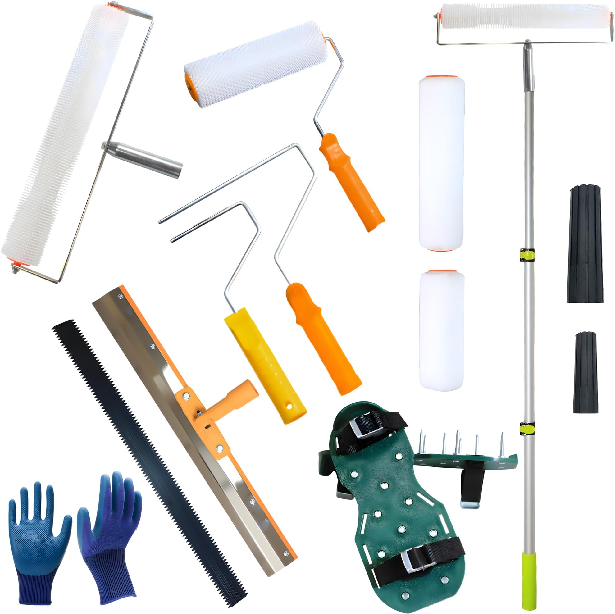 Self-Levelling Tool Kit Self Leveling Concrete Tools Floor Leveling ...