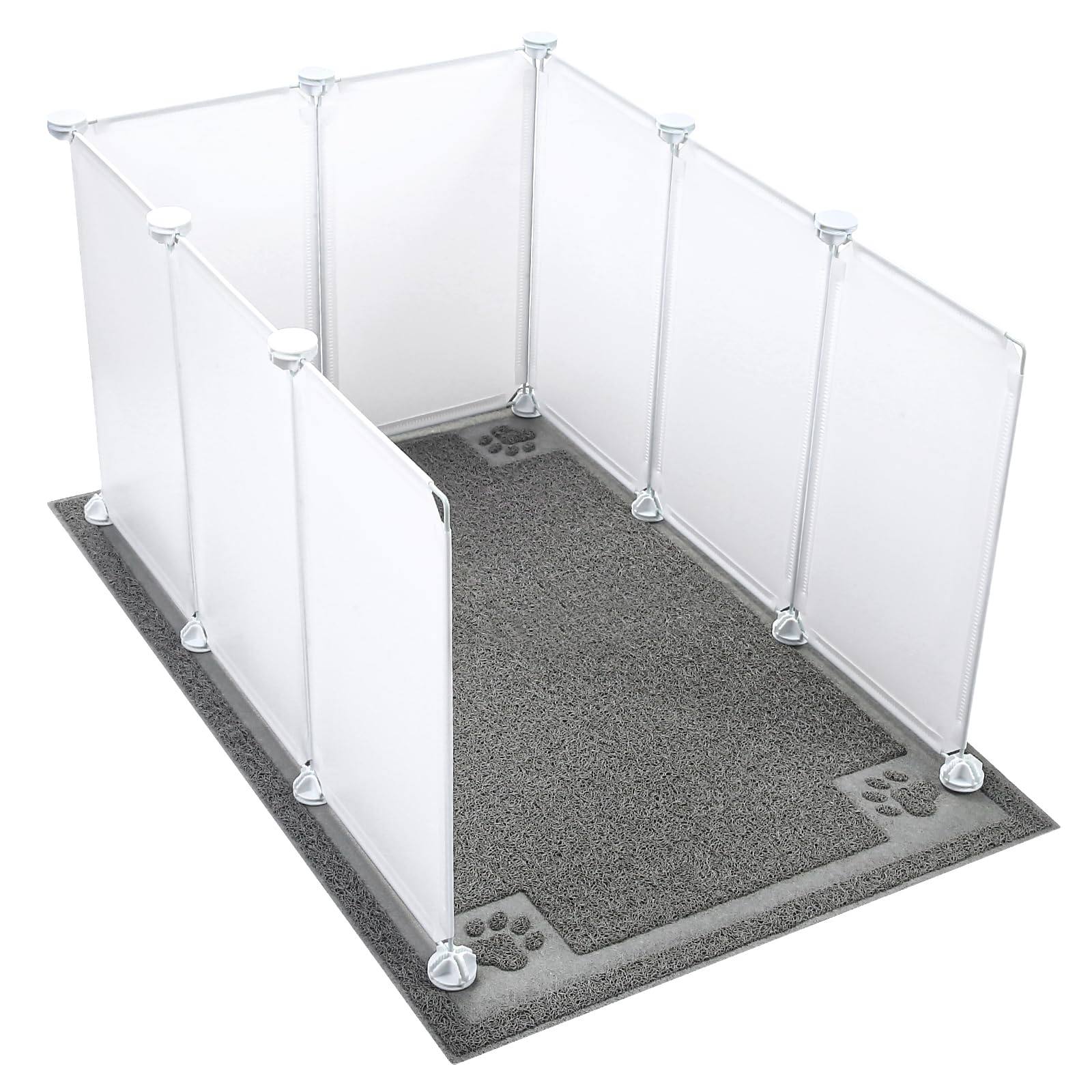 Essenhome Cat Litter Box Enclosure Splash Guard Extra Large 29.8L Ã— 20 ...