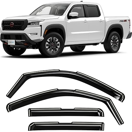 Amazon.com: CLIM ART in-Channel Incredibly Durable Rain Guards for ...