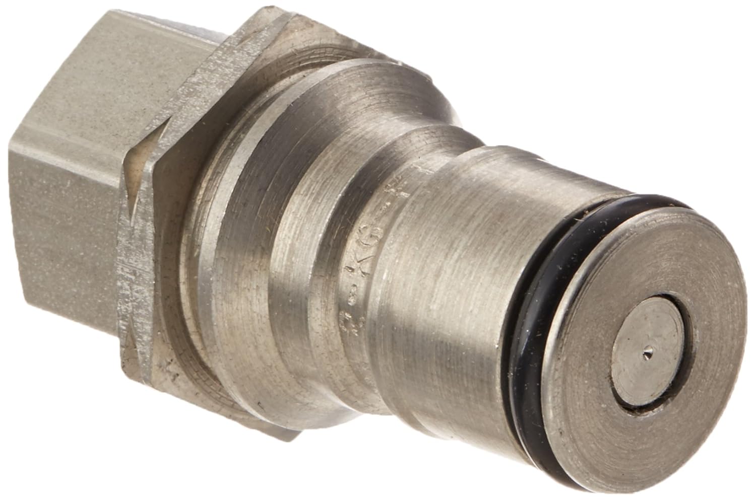 Eaton Hansen 2KIGF720 Stainless Steel Ball Lock Hydraulic Fitting, Plug ...