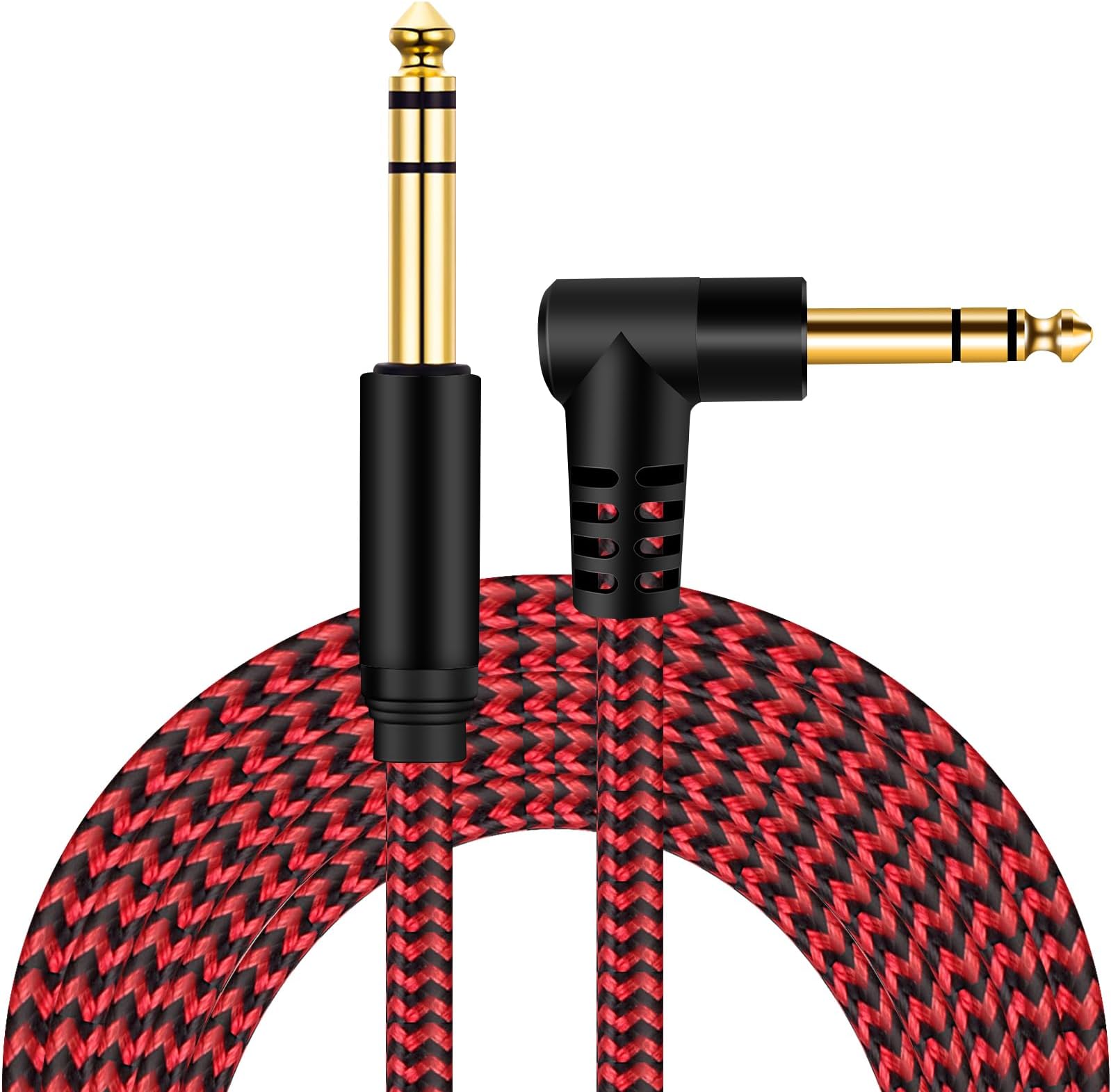 Amazon.com: Donner 20 ft TRS Cable, Balanced Stereo Audio Patch Cable ...