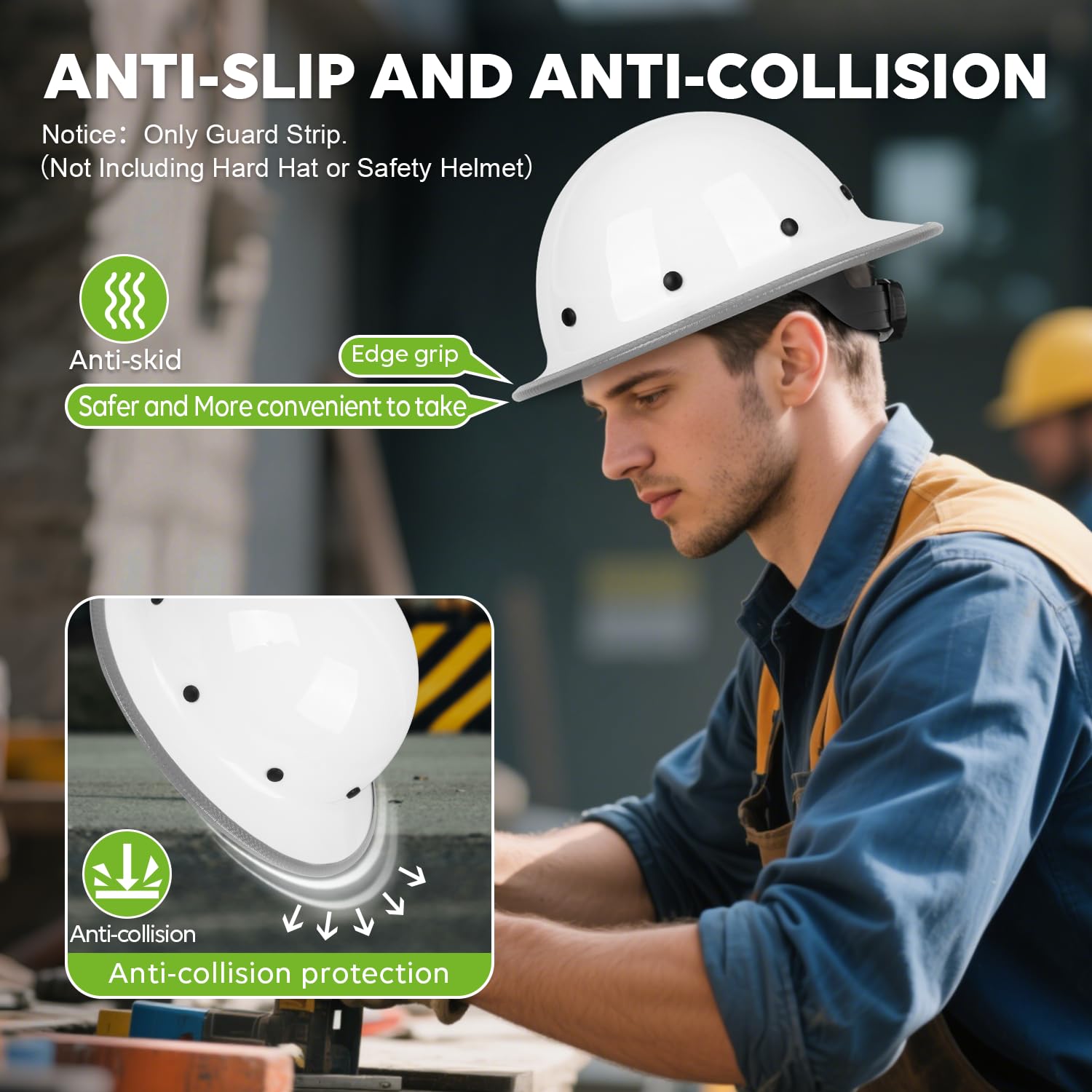 Snapklik.com : Full Brim Guard, Hard Hat Guard Strip,Hard Hat ...