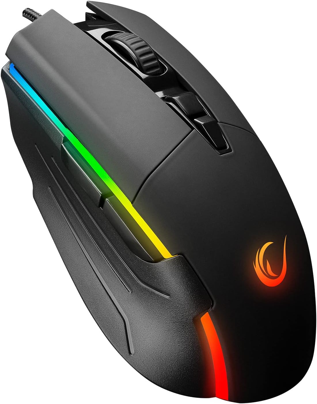 Rampage BLINK Siyah 7 Makro Tuşlu RGB 12800 DPI Gaming Oyuncu Mouse ...