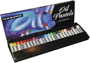 Daler-Rowney Oil Pastels Set of 24 - Assorted Colors : Amazon.co.uk ...