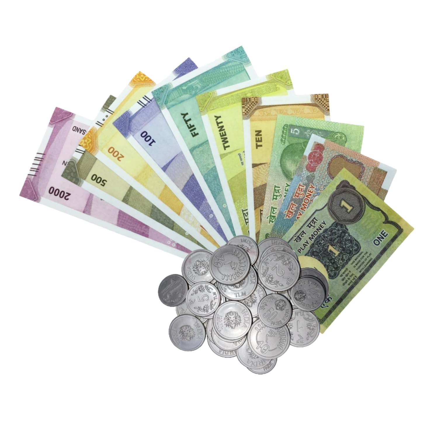 Edulearnable - in-Home Learning Toy for Counting and Dummy Currency ...