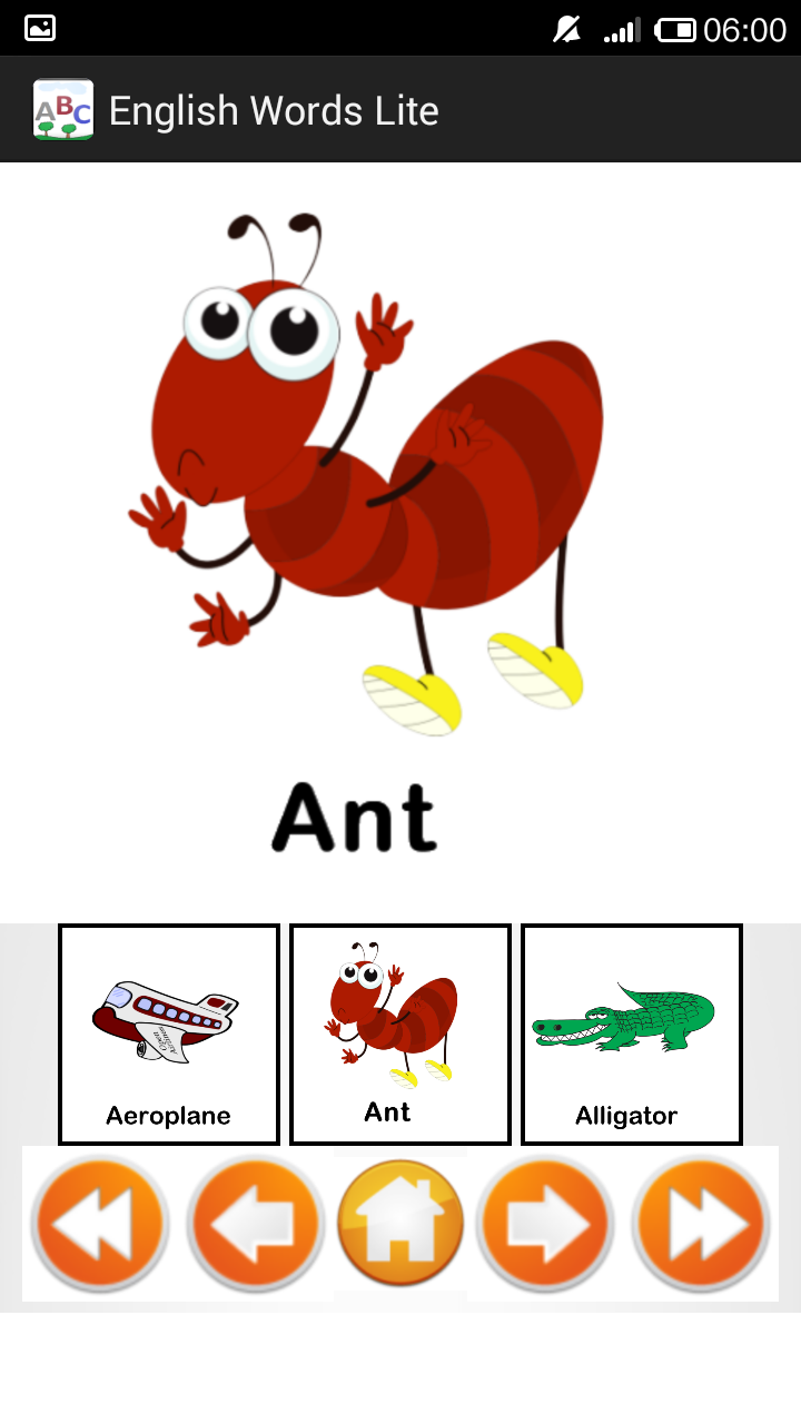 Kids English Words Vocabulary - App on Amazon Appstore
