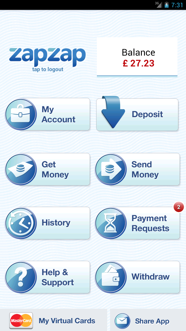 Aplicación ZAPZAP MOBILE UTILITY en Amazon Appstore