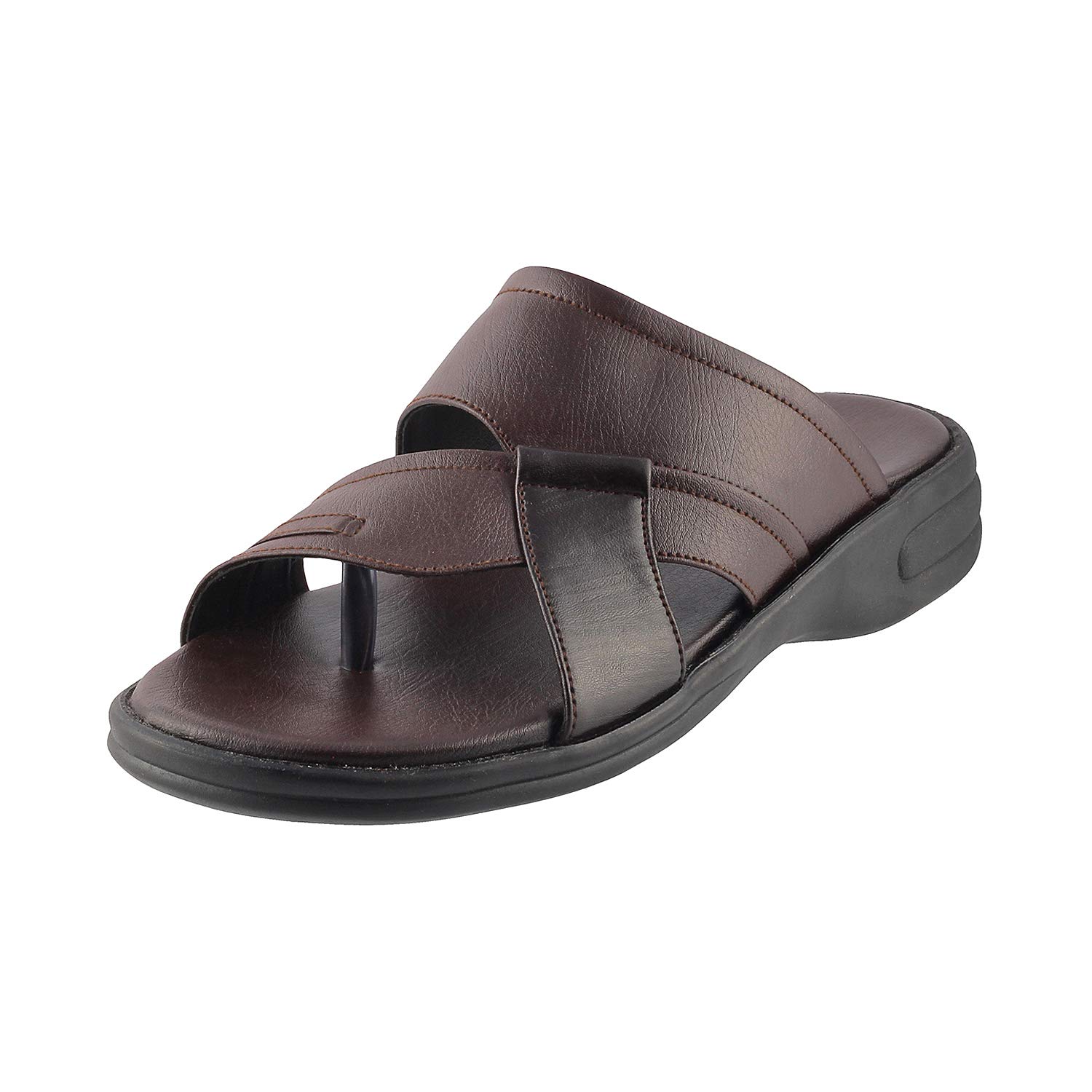Buy Walkway mens 16-8578 Brown Slippers - 6 UK (16-8578) at Amazon.in