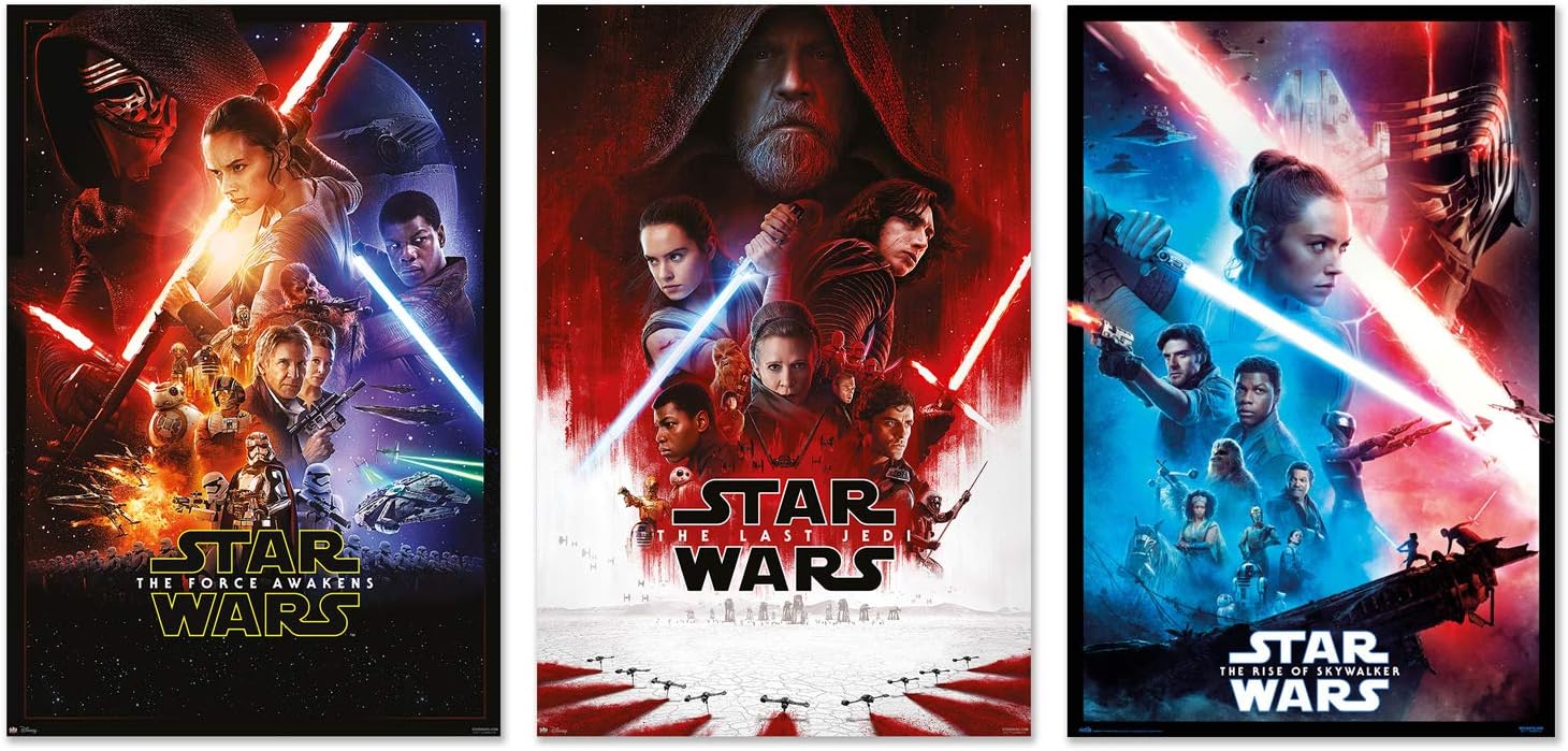 Amazon.com: Star Wars: Episode VII - The Force Awakens - Movie Poster ...