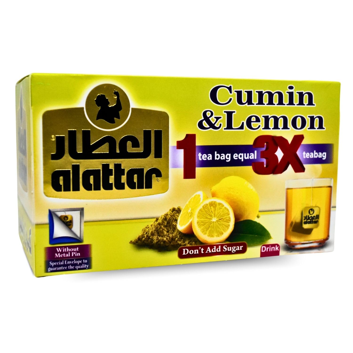 Buy AlAttar Cumin & Lemon Drink al Tea Bag Pure Natural als Al Attar ...