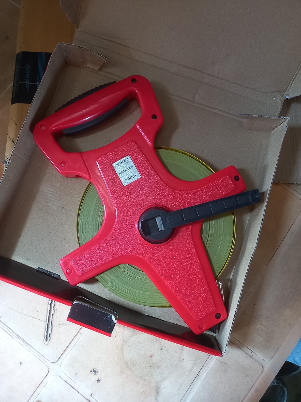 Freemans - Steel - Measuring Tape - 100 Meters X 13 Mm - Open Reel ...