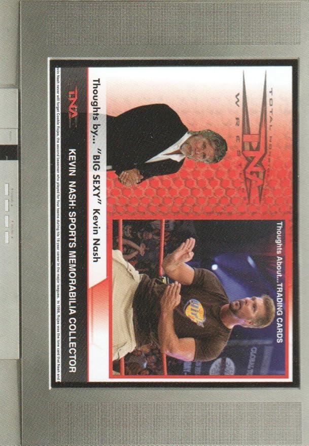 2008 TriStar TNA Impact Thoughts By Big Sexy Kevin Nash #BS5 Trading ...